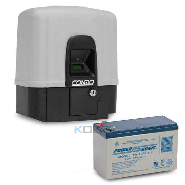 DACE | Sprint Duraslide Gate Opener including Battery - DACE Australia